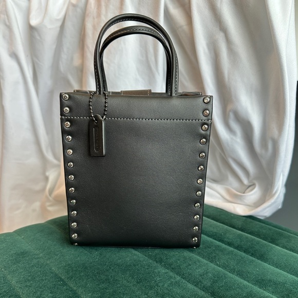 Coach | Bags | Coach Mini Cashin Tote With Crystal Rivets | Poshmark